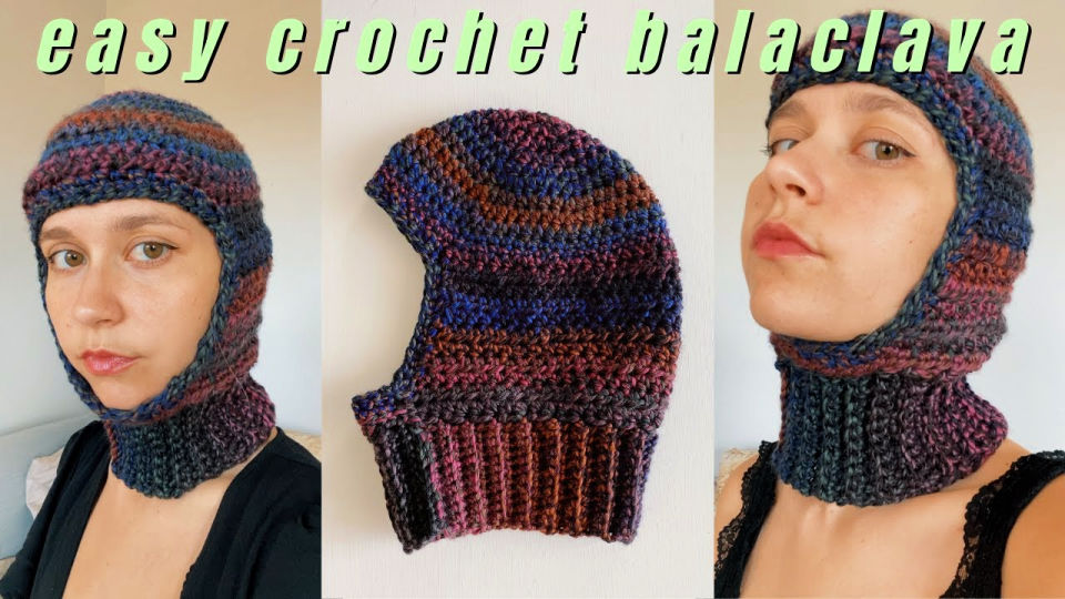 20 Free Crochet Balaclava Patterns (Ski Mask Pattern)