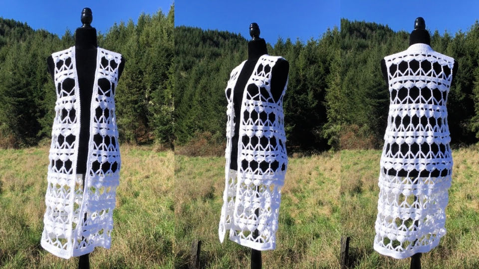 30 Free Crochet Vest Patterns (Easy Pattern) - Blitsy