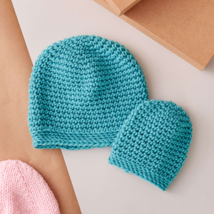 40 Free Crochet Baby Hat Patterns (All Sizes Pattern)