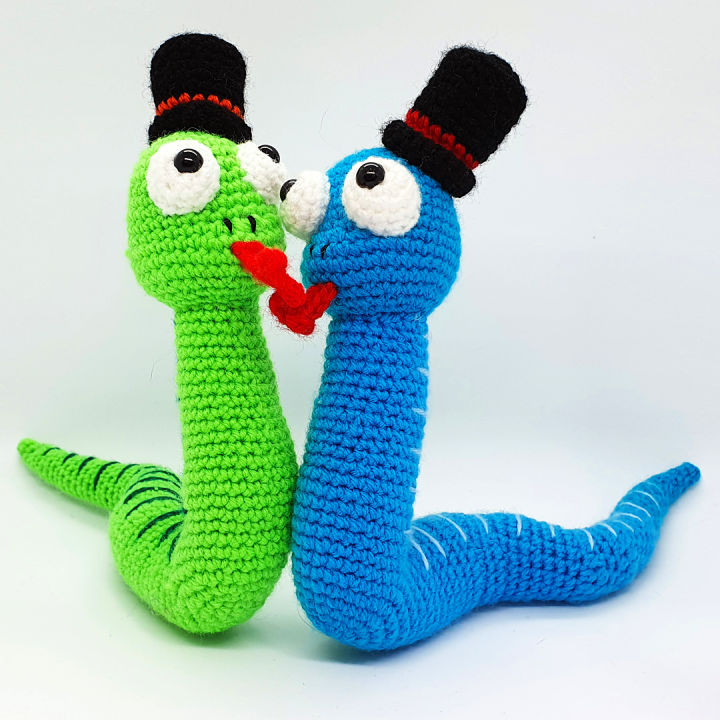 25 Free Crochet Snake Patterns (Amigurumi Pattern)