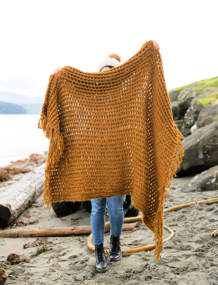 17 Free Finger Crochet Blanket Patterns (Hand Crochet)