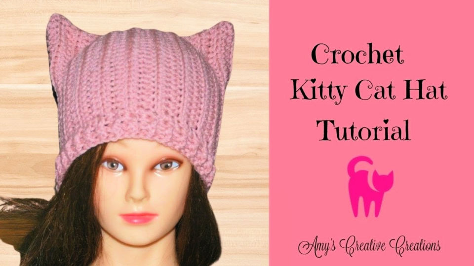 25 Free Crochet Cat Hat Patterns (Cat Beanie Pattern)