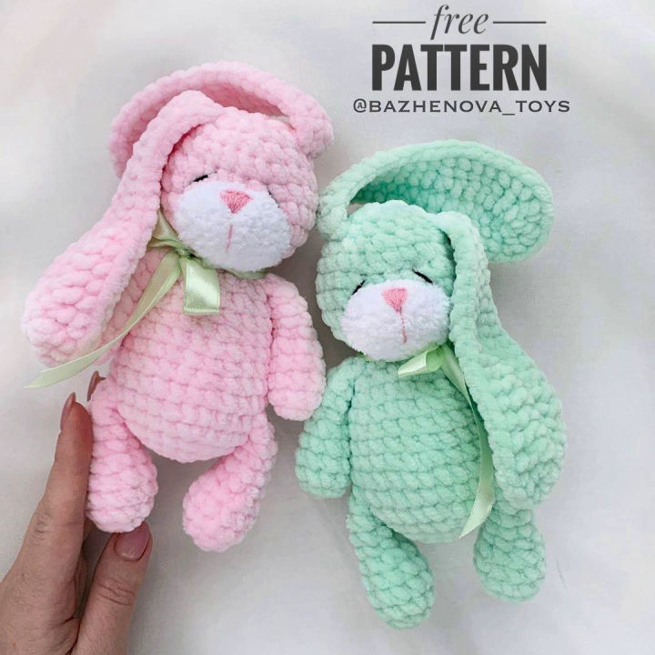 25 Free Crochet Bunny Patterns (Rabbit Amigurumi Pattern)