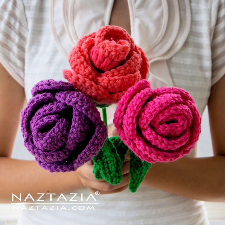 40 Free Crochet Flower Patterns (PDF Flowers Pattern)
