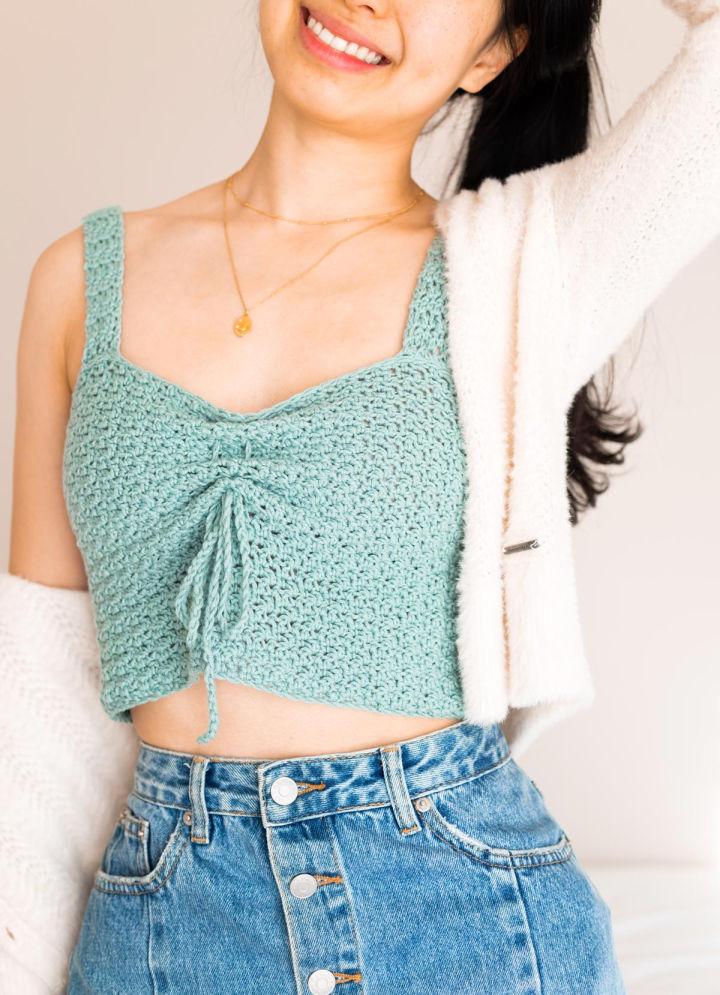 55 Free Crochet Top Patterns (Crop Top and Tank Top)