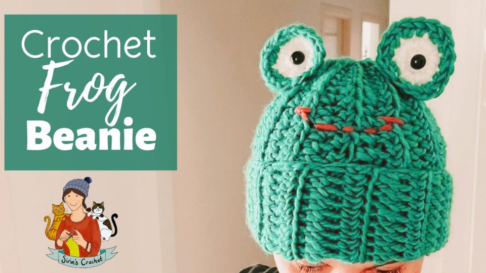 15 Free Crochet Frog Hat Patterns (Frog Beanie Pattern)