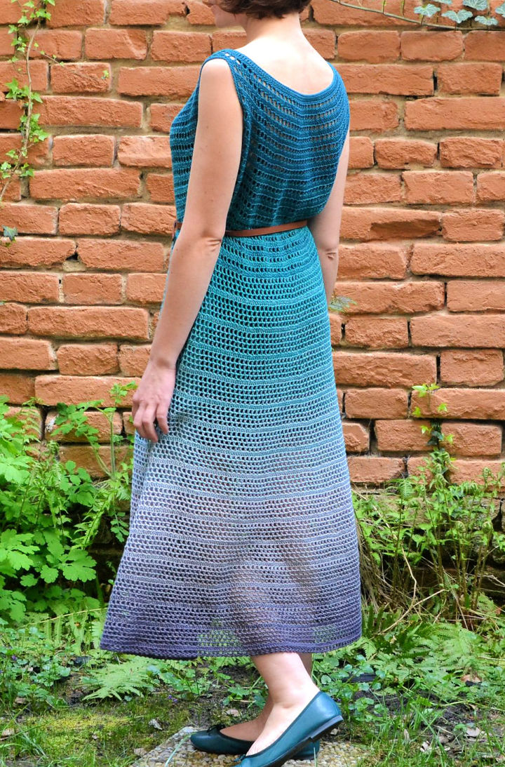 30 Free Crochet Dress Patterns (PDF Clothing Pattern)