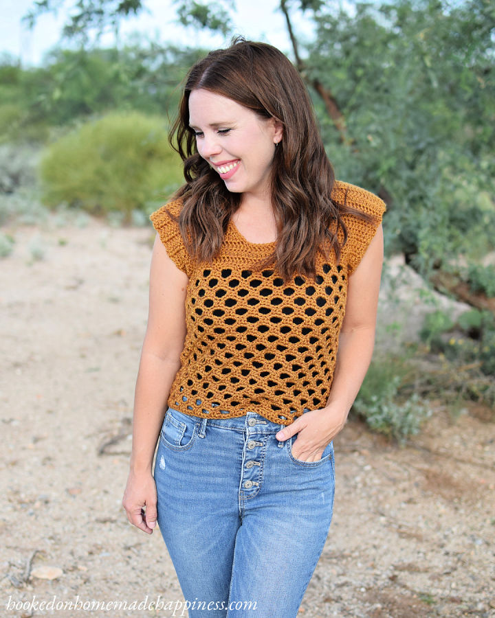 55 Free Crochet Top Patterns (Crop Top and Tank Top)