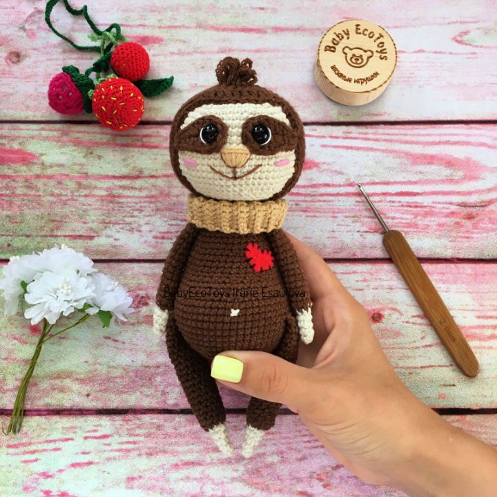 25 Free Crochet Sloth Patterns (Amigurumi Pattern) - Blitsy