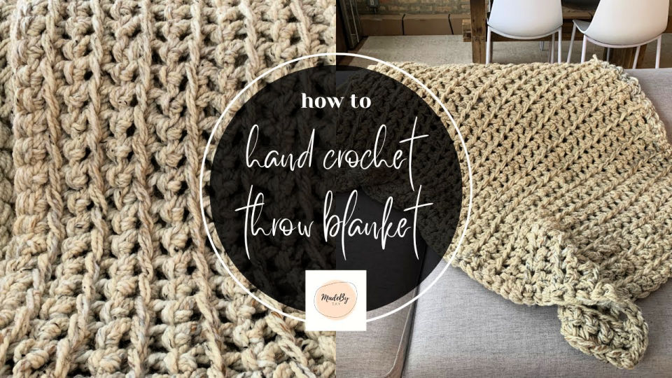 17 Free Finger Crochet Blanket Patterns (Hand Crochet)