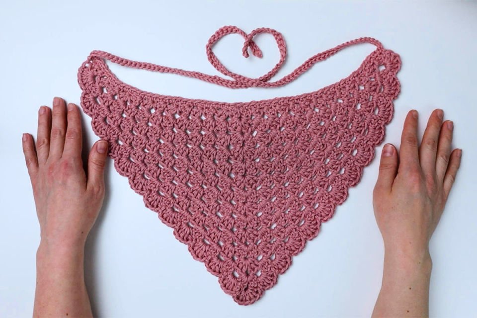 25 Free Crochet Bandana Patterns (Head Scarf Pattern)