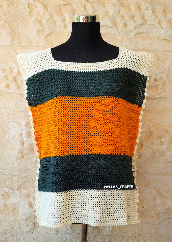 55 Free Crochet Top Patterns (Crop Top and Tank Top)