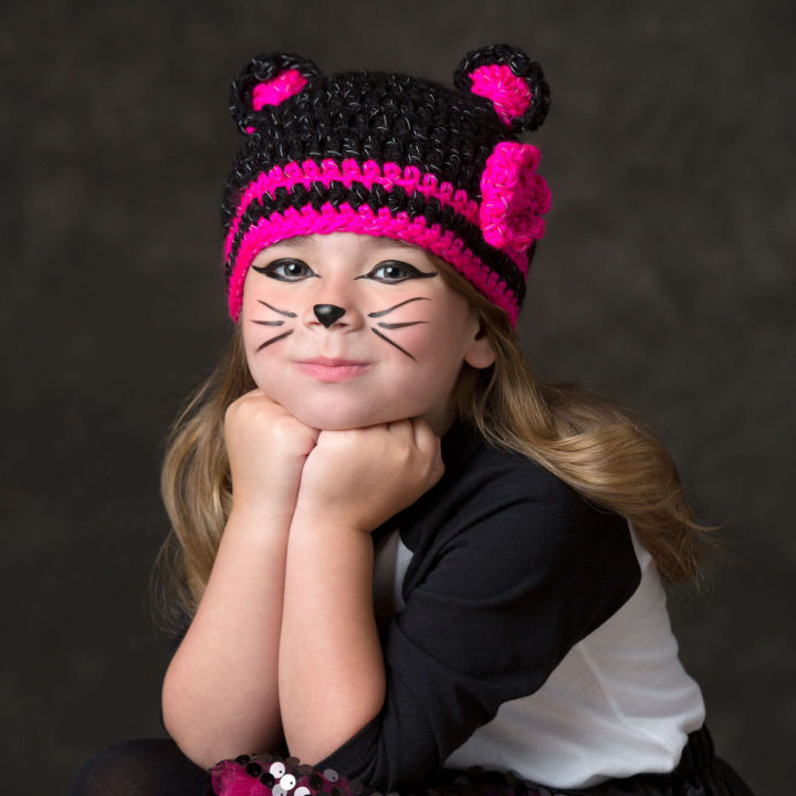 25 Free Crochet Cat Hat Patterns (Cat Beanie Pattern)