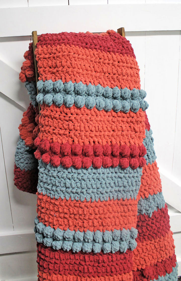 40 Free Chunky Crochet Blanket Patterns (Easy Pattern)