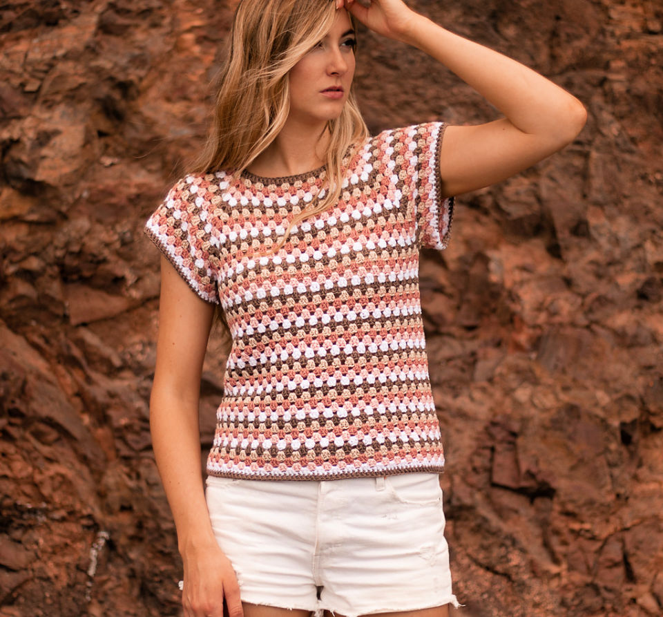 55 Free Crochet Top Patterns (Crop Top and Tank Top)