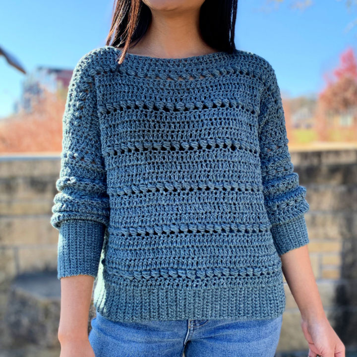 50 Free Crochet Sweater Patterns for Beginners - Blitsy