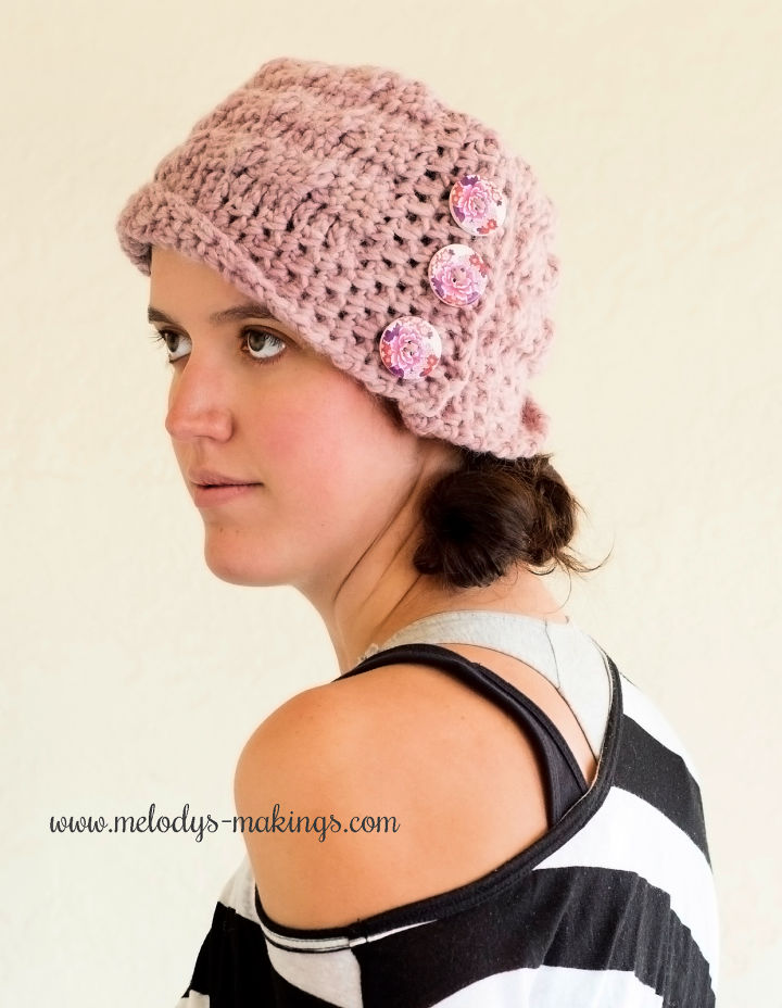 25 Free Crochet Cloche Hat Patterns (Full Pattern)