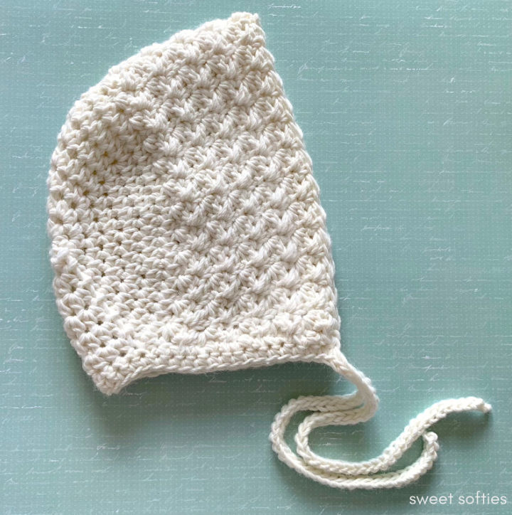 25 Free Crochet Baby Bonnet Patterns (Easy Pattern)