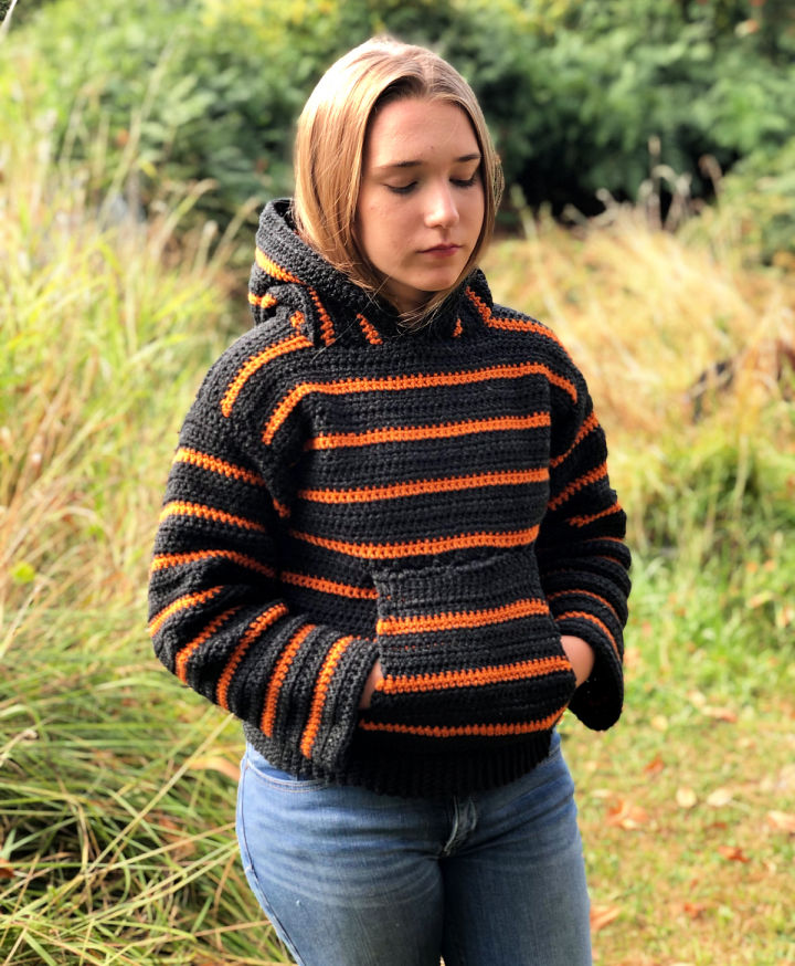 25 Free Crochet Hoodie Patterns for Beginners - Blitsy