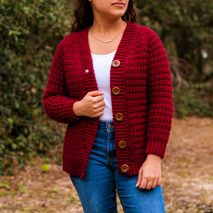 50 Free Crochet Cardigan Patterns (Step by Step Pattern)