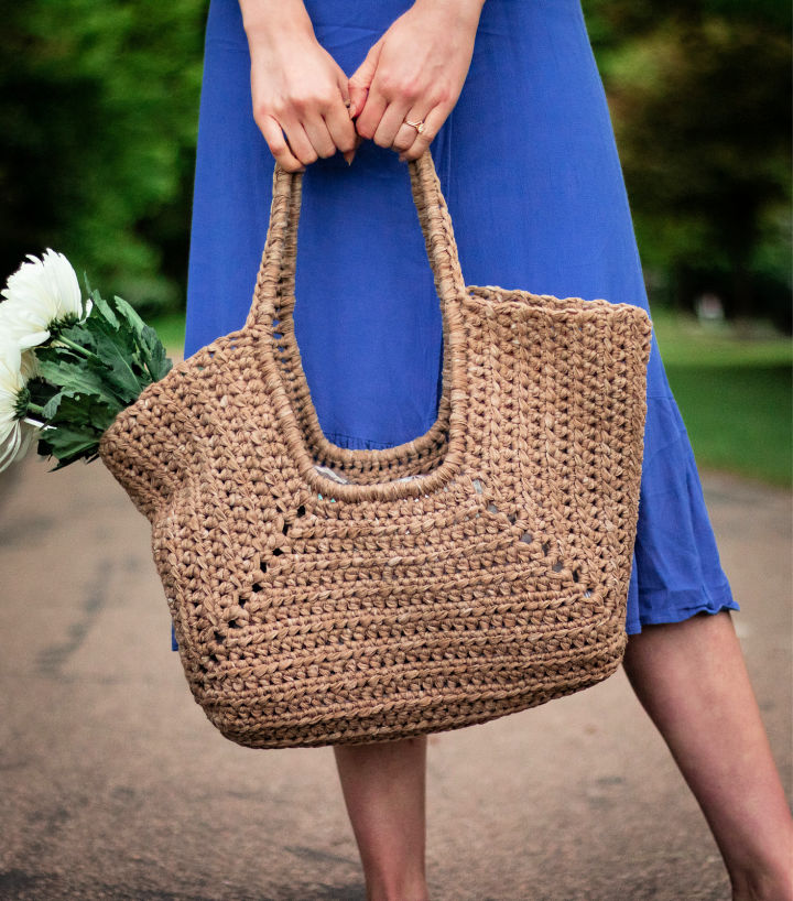 25 Free Crochet Tote Bag Patterns (Easy Pattern PDF) - Blitsy