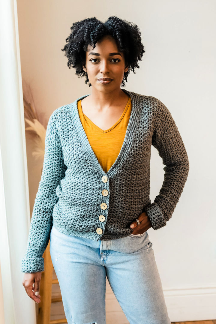 50 Free Crochet Cardigan Patterns (Step by Step Pattern)