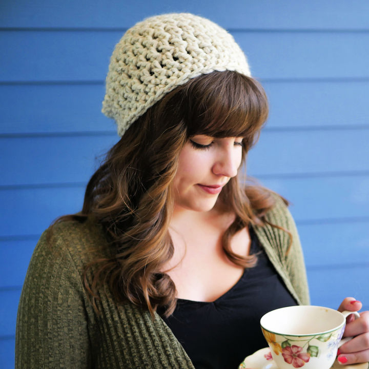 40 Free Slouchy Beanie Crochet Patterns (Hat Pattern)