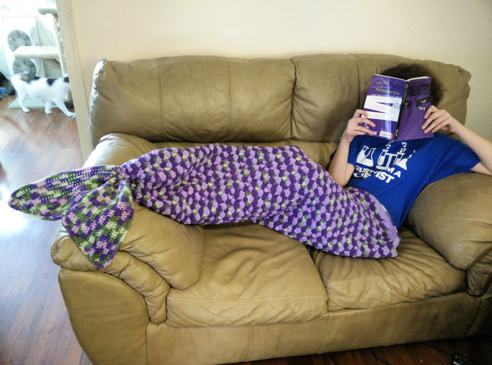 35 Free Crochet Mermaid Tail Patterns (Blanket Pattern)