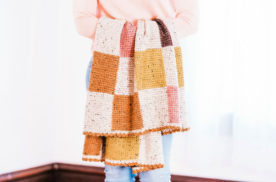 30 Free Striped Crochet Blanket Patterns - Blitsy