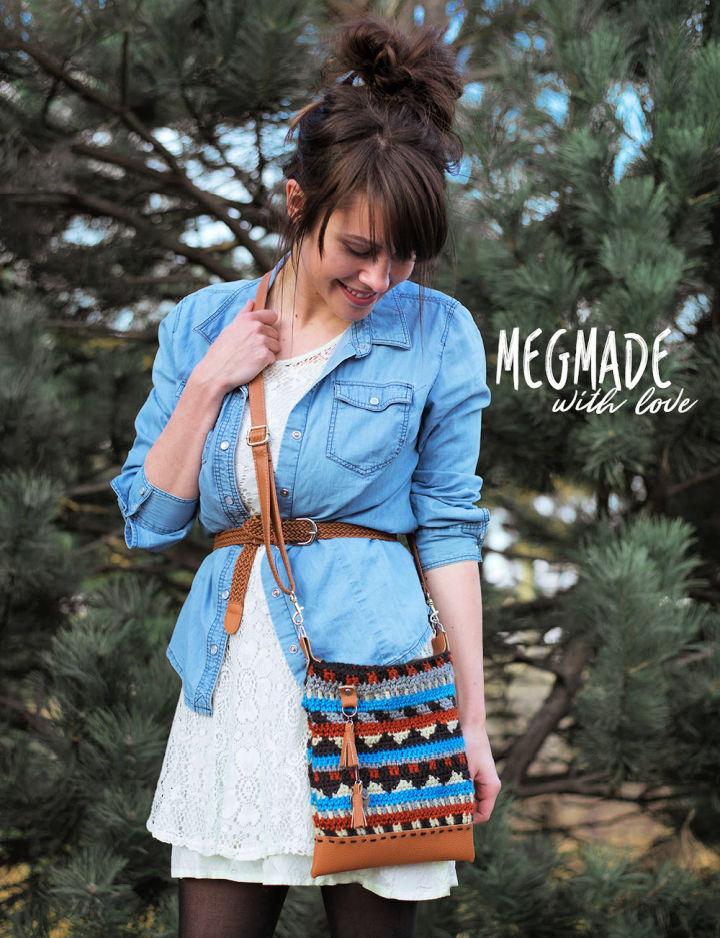 25 Free Crochet Crossbody Bag Patterns - Blitsy