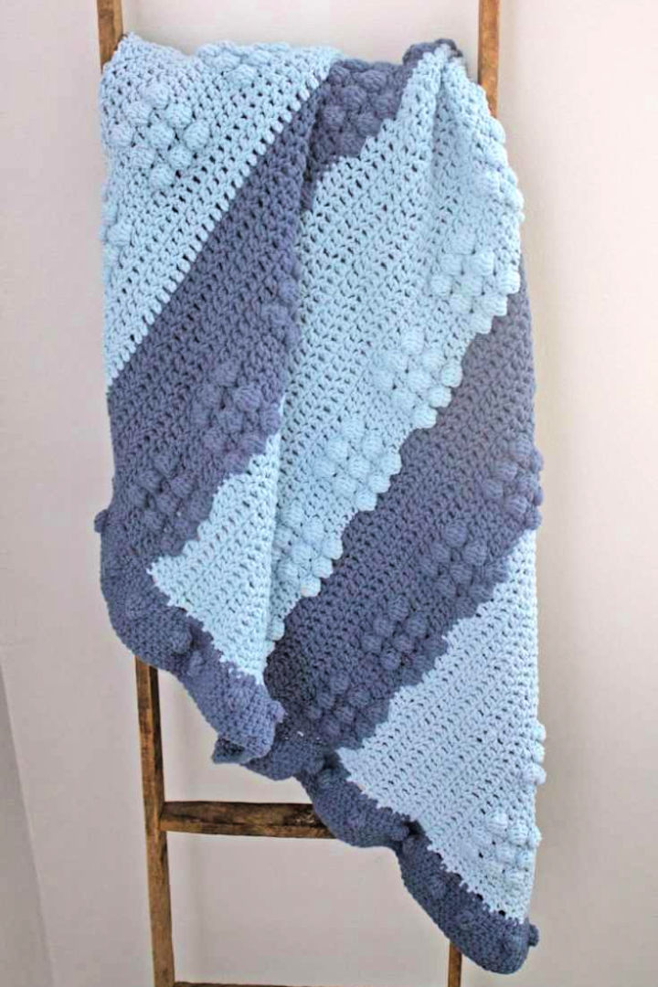 30 Free Crochet Baby Boy Blanket Patterns - Blitsy