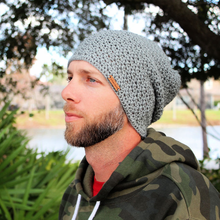 40 Free Slouchy Beanie Crochet Patterns (Hat Pattern)