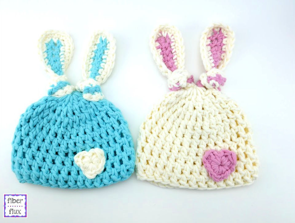 25 Free Crochet Bunny Hat Patterns (Bunny Ears Pattern)