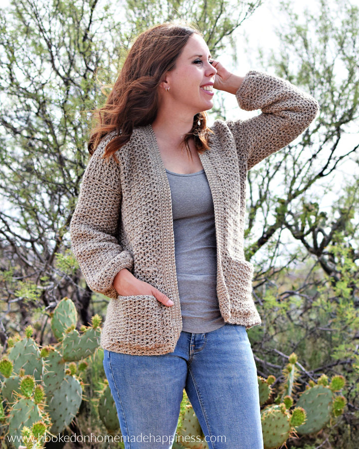 50 Free Crochet Cardigan Patterns (Step by Step Pattern)