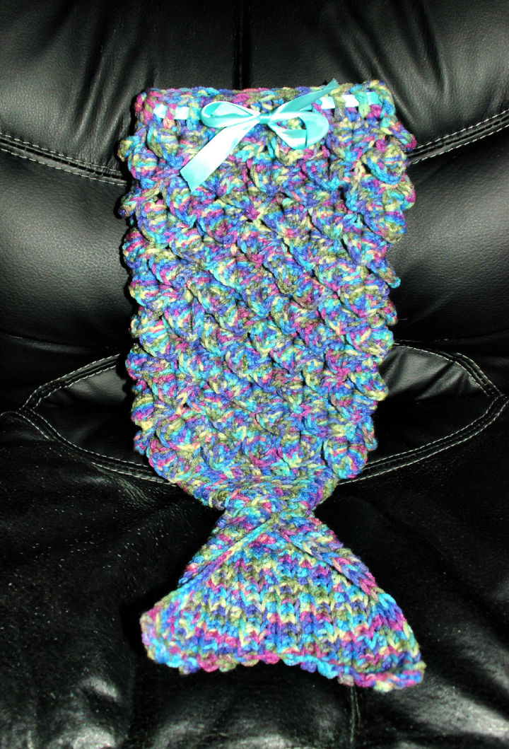 35 Free Crochet Mermaid Tail Patterns (Blanket Pattern)