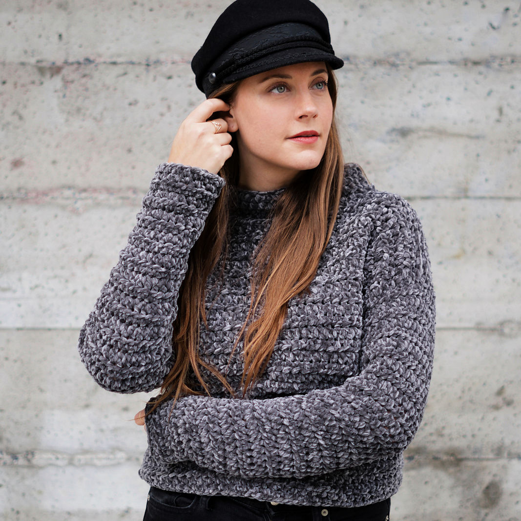 50 Free Crochet Sweater Patterns for Beginners - Blitsy