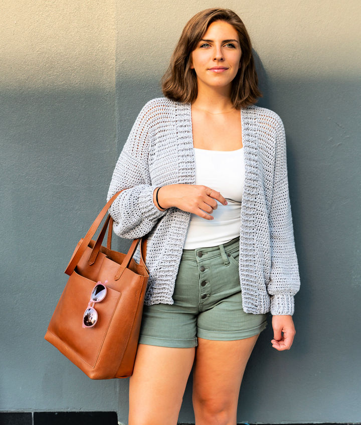 50 Free Crochet Cardigan Patterns (Step by Step Pattern)