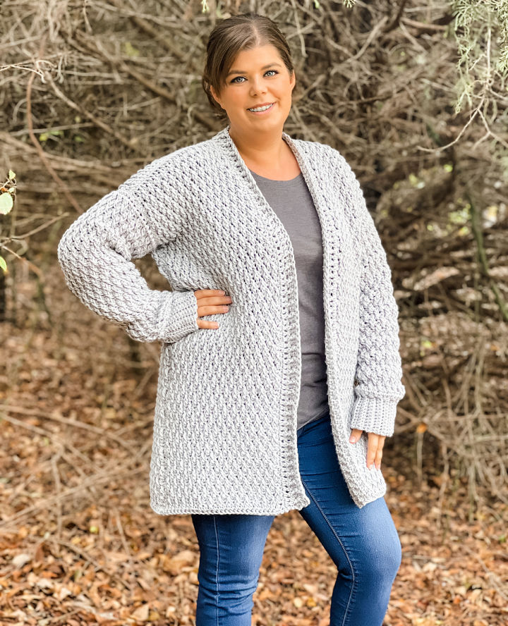 50 Free Crochet Cardigan Patterns (Step by Step Pattern)