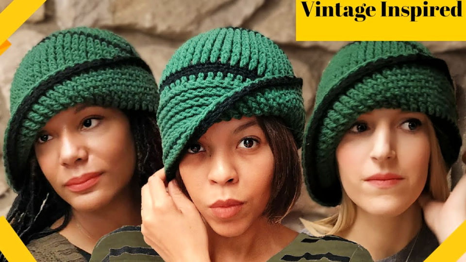 25 Free Crochet Cloche Hat Patterns (Full Pattern)