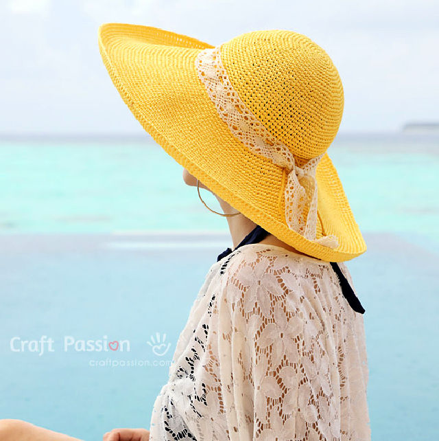 25 Free Crochet Sun Hat Patterns (Summer Hat Pattern)