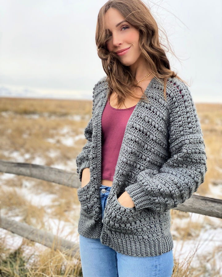 50 Free Crochet Cardigan Patterns (Step by Step Pattern)