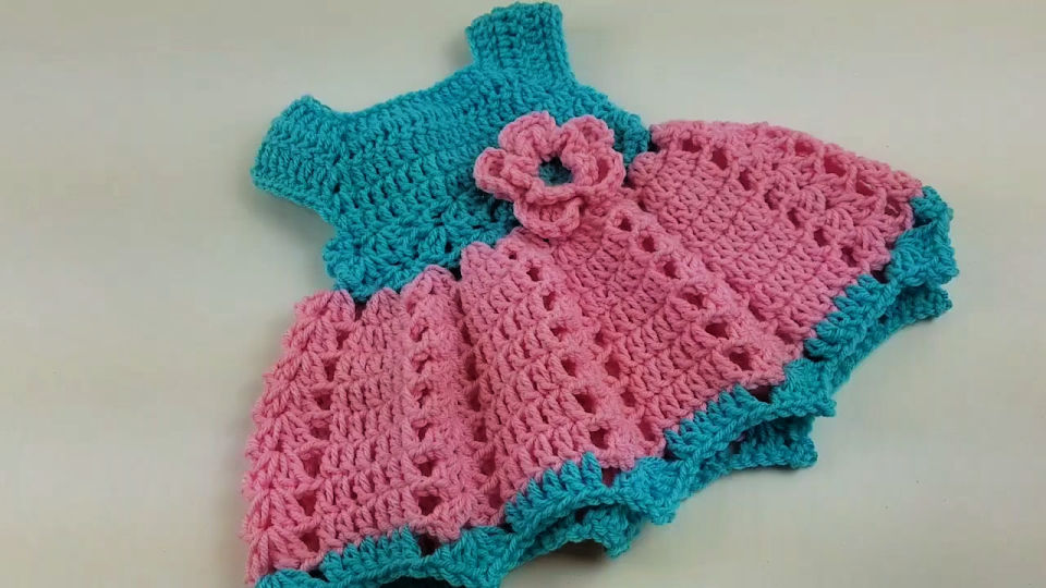 25 Free Crochet Baby Dress Patterns - Blitsy
