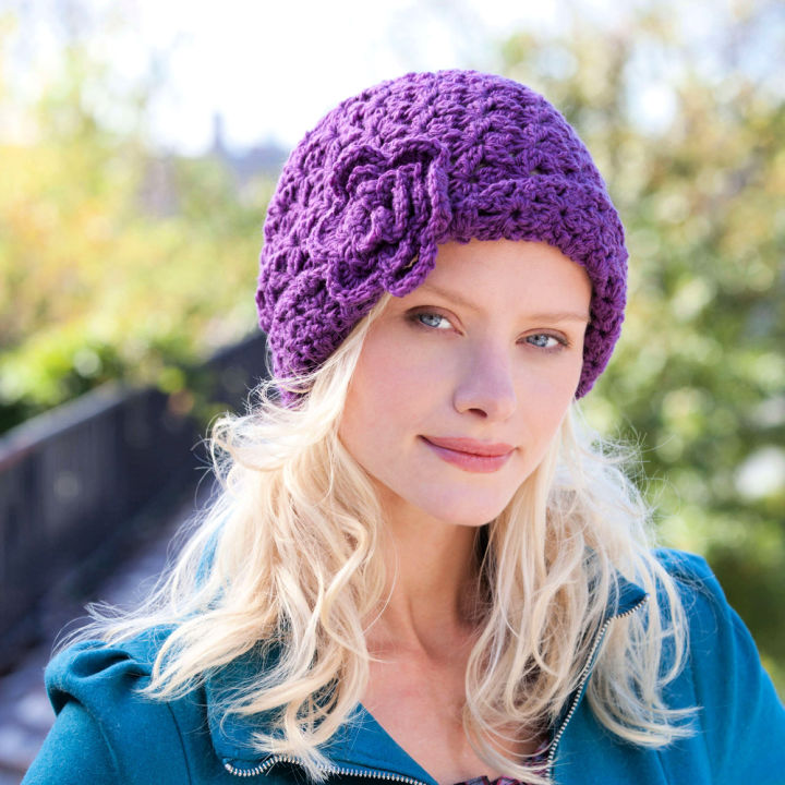 25 Free Crochet Cloche Hat Patterns (Full Pattern)