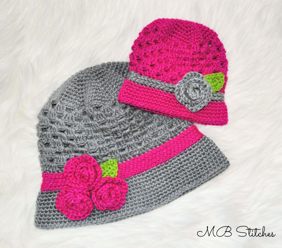 25 Free Crochet Cloche Hat Patterns (Full Pattern)