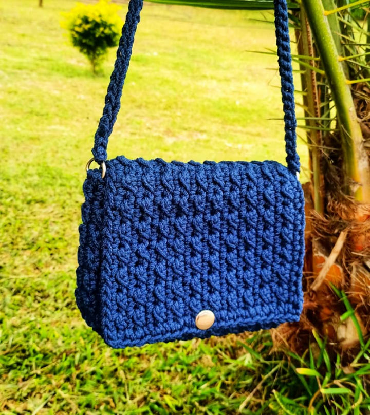 25 Free Crochet Crossbody Bag Patterns - Blitsy