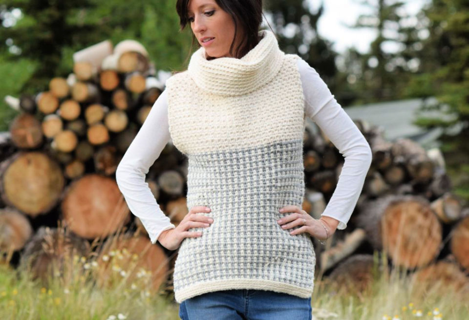 25 Free Crochet Sweater Vest Patterns for Beginners - Blitsy