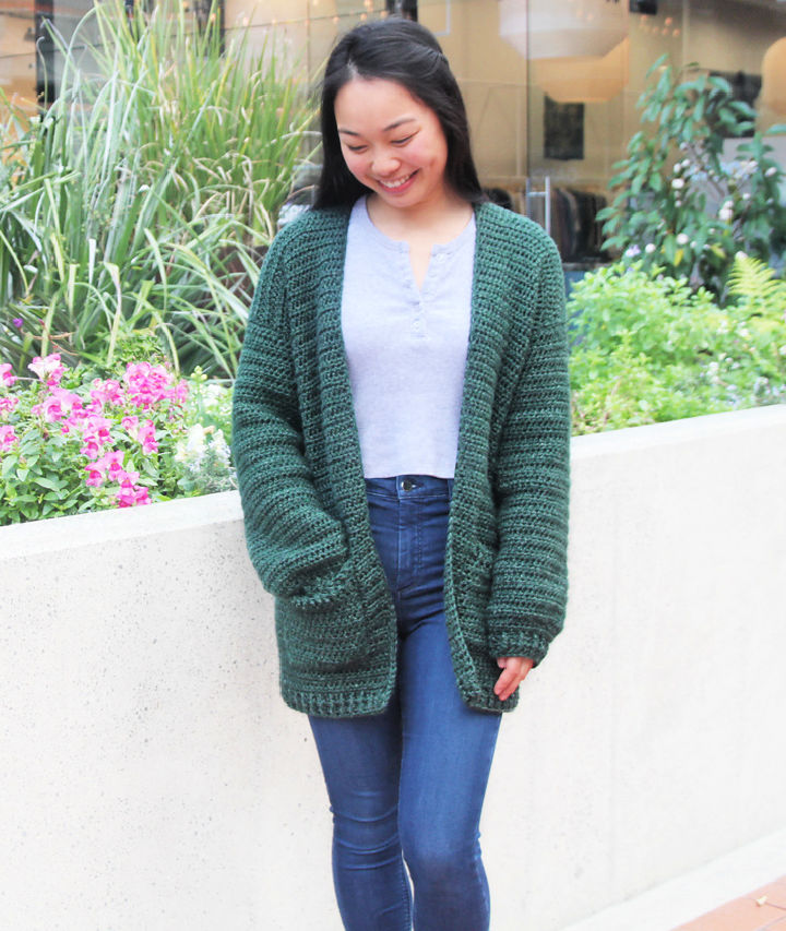50 Free Crochet Cardigan Patterns (Step by Step Pattern)