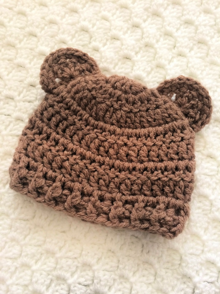 25 Free Crochet Bear Hat Patterns (Bear Ears Pattern)