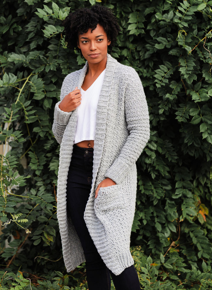 50 Free Crochet Cardigan Patterns (Step by Step Pattern)
