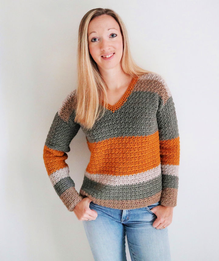 50 Free Crochet Sweater Patterns for Beginners - Blitsy